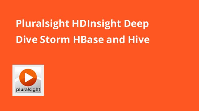 کار با Storm ، HBase و Hive به وسیله Microsoft HDInsight